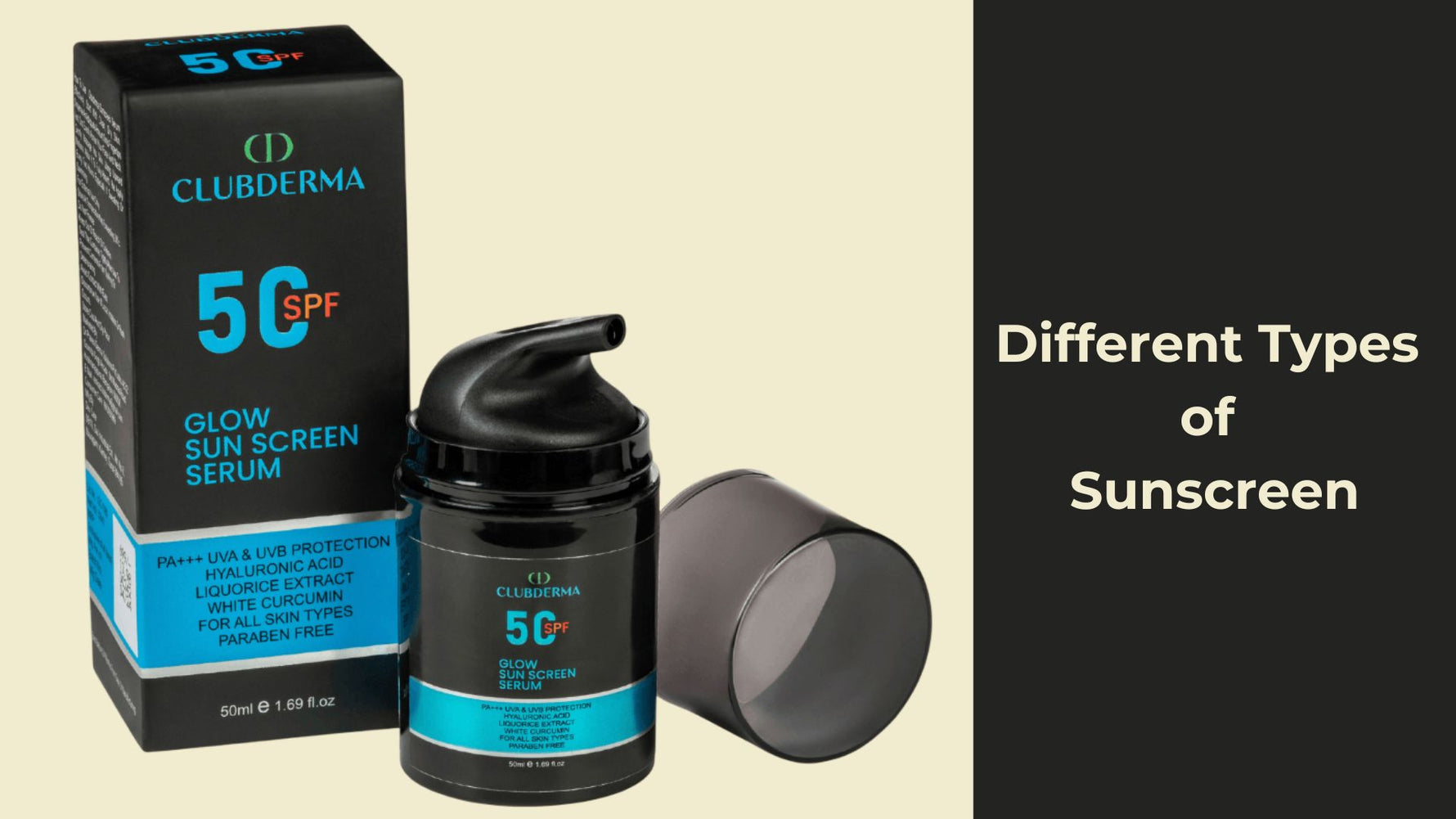 Different Types of Sunscreen: Choose the Perfect One